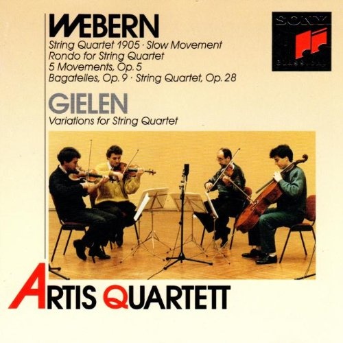 Artis Quartett - Webern: String Quartet 1905; Slow Movement; Rondo; 5 Movements, Op. 5 ...