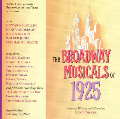 The Broadway Musicals of 1925 - Various Artist... | AllMusic