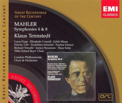 Mahler: Symphonies Nos. 4 & 8 - Klaus Tennsted... | AllMusic
